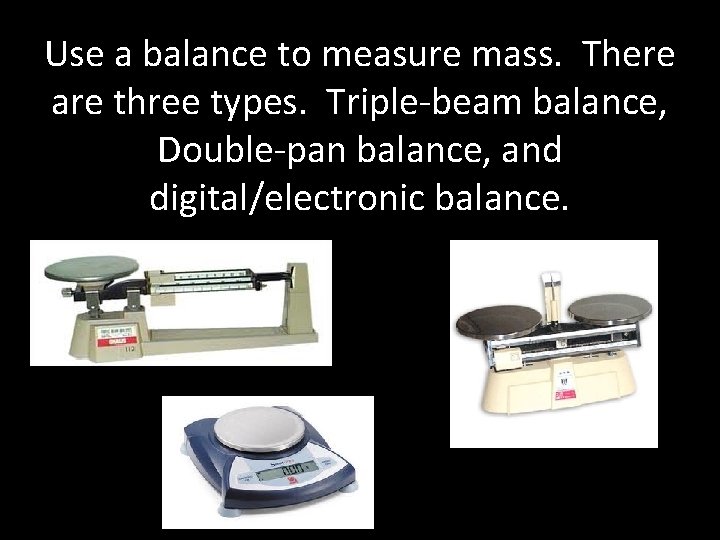 How to use triplebeam balance to measure mass