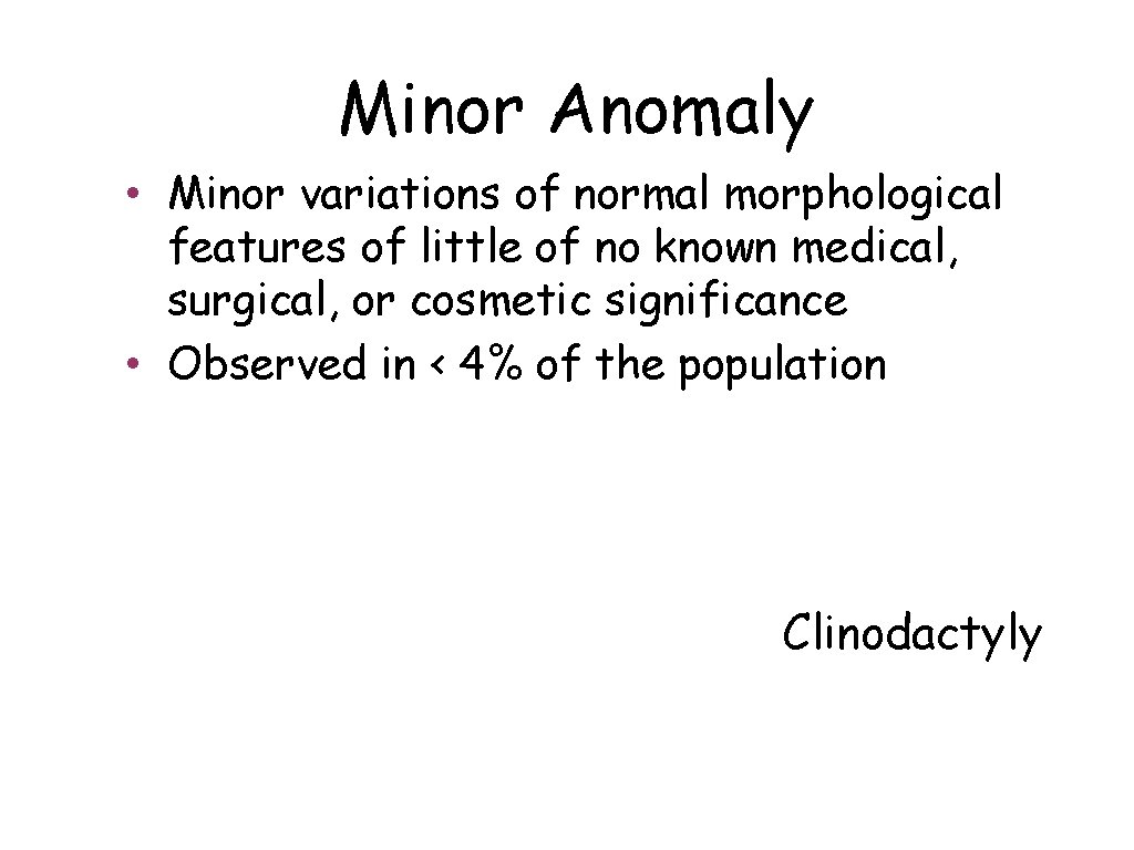 Congenital Anomalies and Genetics of Gastrointestinal System Diseases