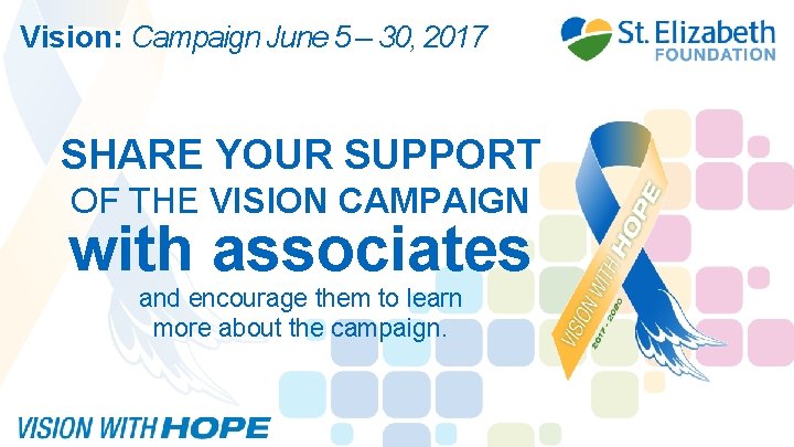 The St Elizabeth Foundation was created in 1990