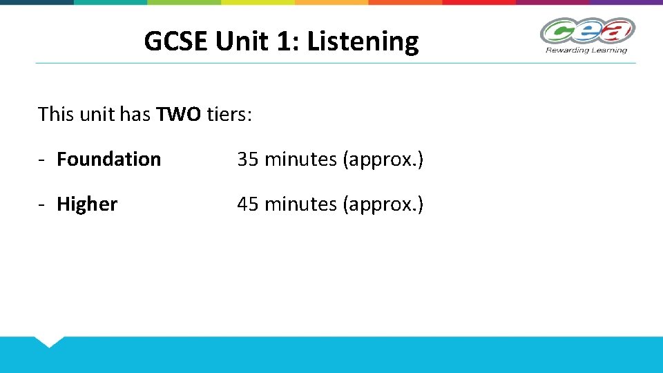GCSE Irish Revised First teaching from September 2017
