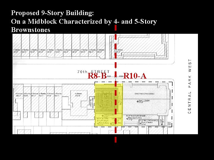 Upper West Side Predominantly Low Rise Midblocks W