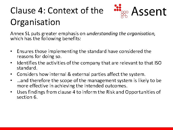 Annex SL Context ISO 14001 2015 ISO 9001