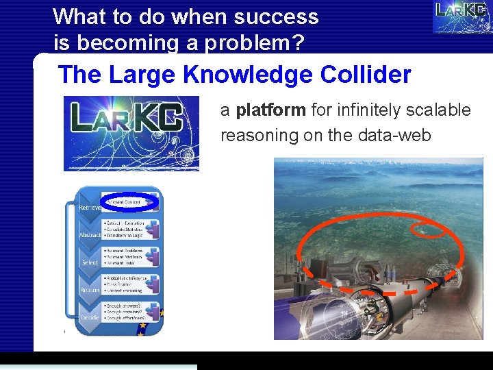The Web of data and Lar KCs role