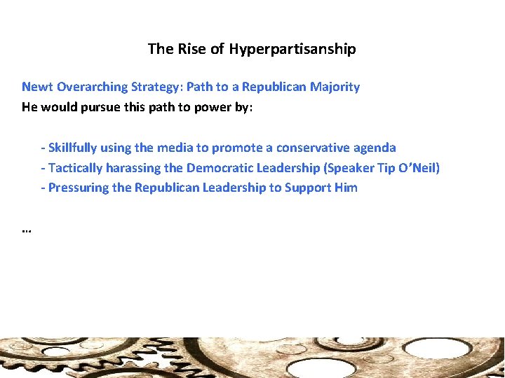 The Second Civil War The Rise of Hyperpartisanship