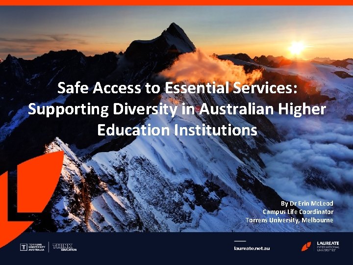 Safe Access to Essential Services Supporting Diversity in