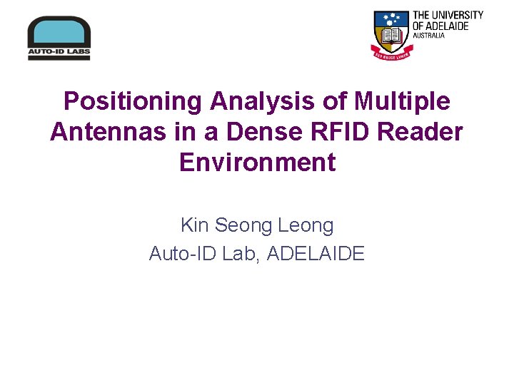 Positioning Analysis of Multiple Antennas in a Dense