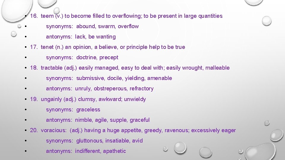 UNIT 12 VOCABULARY 1 abdicate v to resign