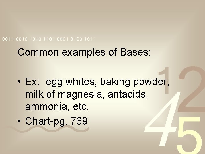 CHAPTER 25 Acids Bases and Salts Section 1