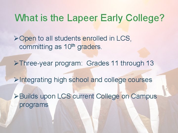 February 9 2016 Partner Schools Mott Community College