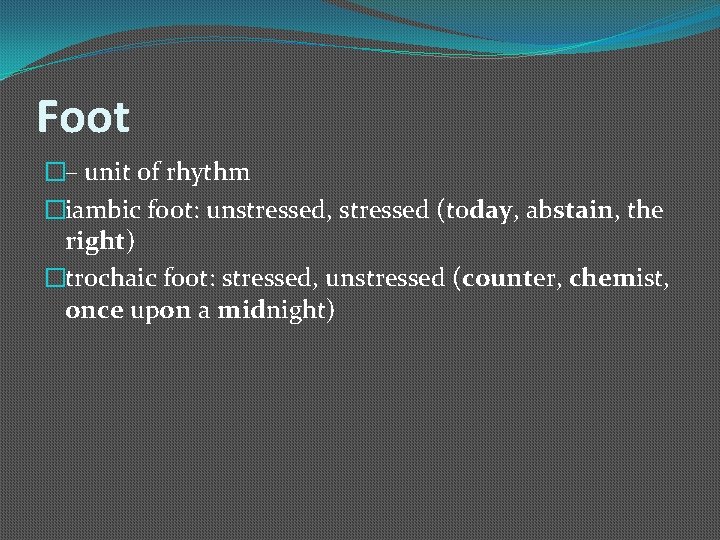 Poetry 10 Terms Poem piece of writing that