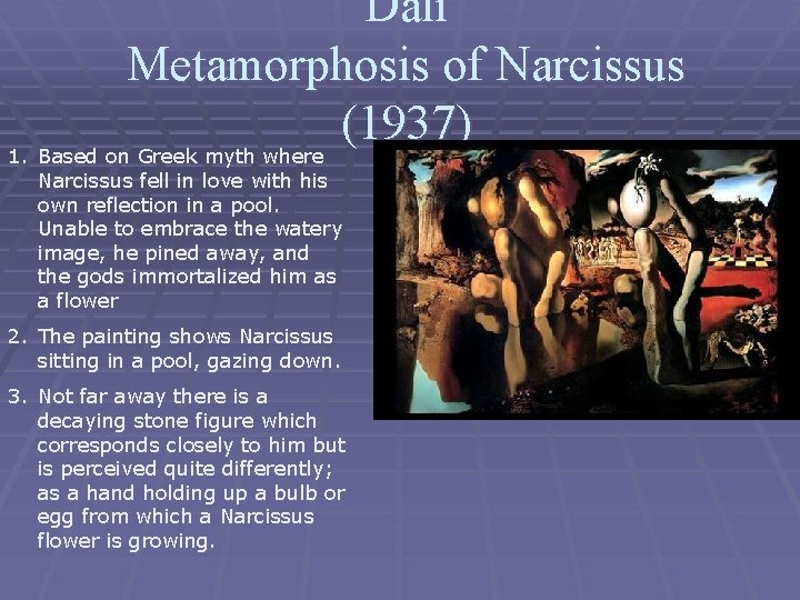 Dali Salvador Dali His Life He was born