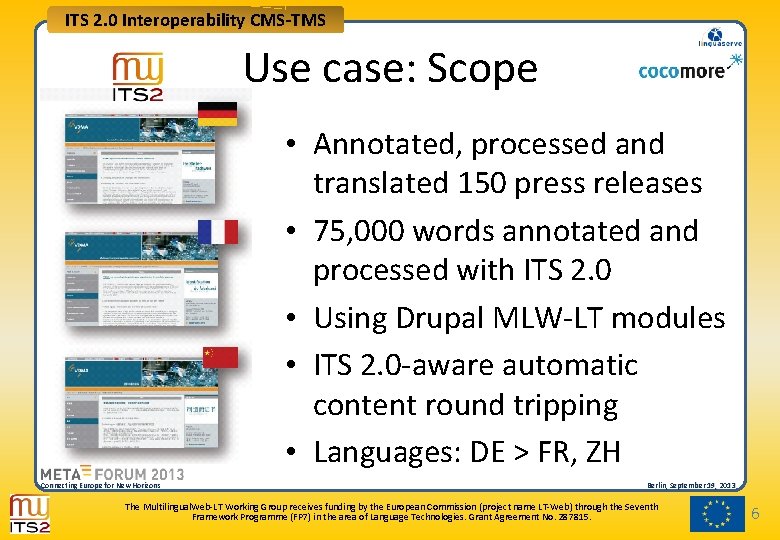 Business Benefits of ITS 2 0 Aware Interoperability