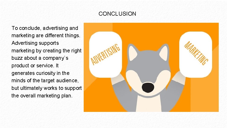 WHAT IS THE DIFFERENCE BETWEEN MARKETING AND ADVERTISING