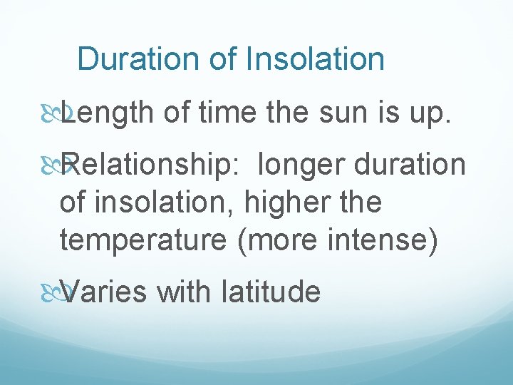 Global Warming and the Greenhouse Effect Climate and