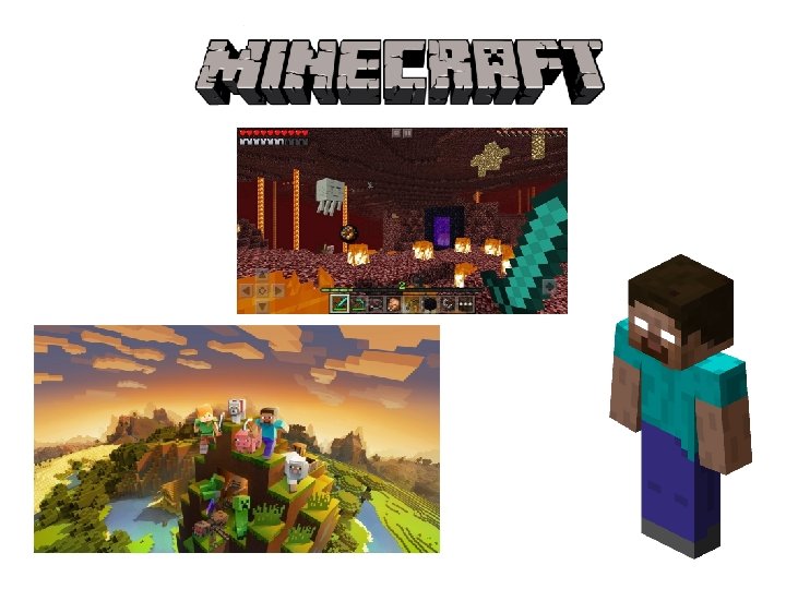Introduction to minecraft Types of games Rpg Survival