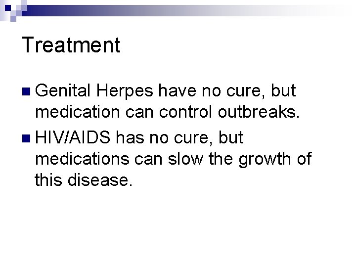 Prevention and Treatment of STDs and HIVAIDS n