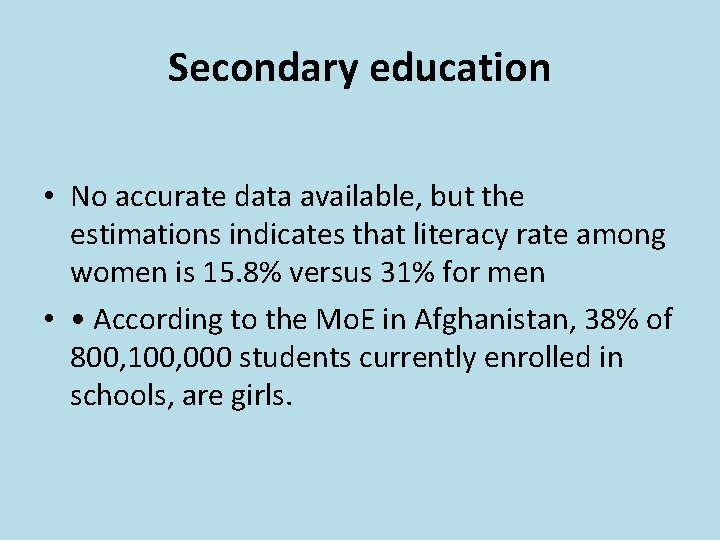 Afghanistan Resolution 7 Prof Cynthia Burek from report