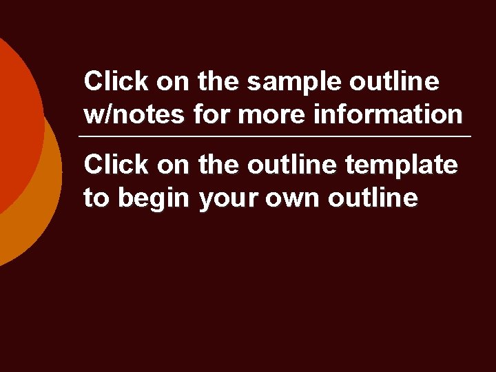 Producing an Amazing Research Outline Step by step