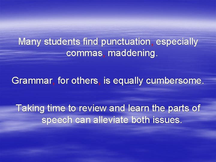 Parts of Speech Adjectives and Adverbs 2 Please