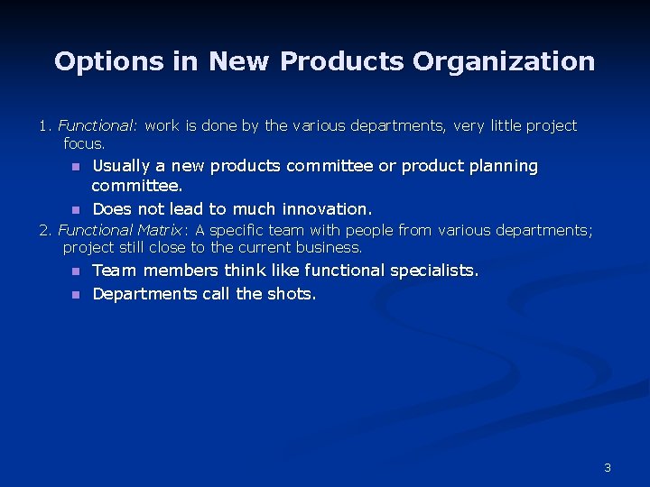 New Product Development and Design for Manufacturability http