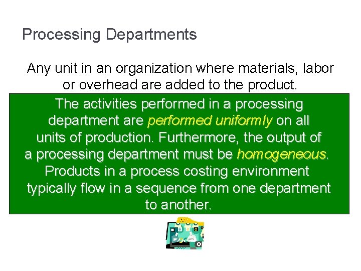 Systems Design Process Costing Similarities Between JobOrder and