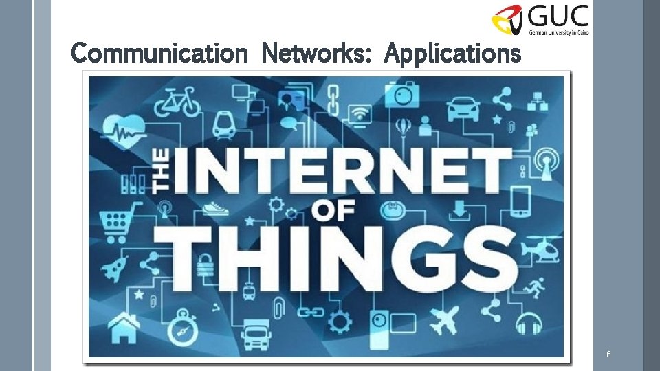 Communication Networks NETW 501 Lecture 1 Course Overview