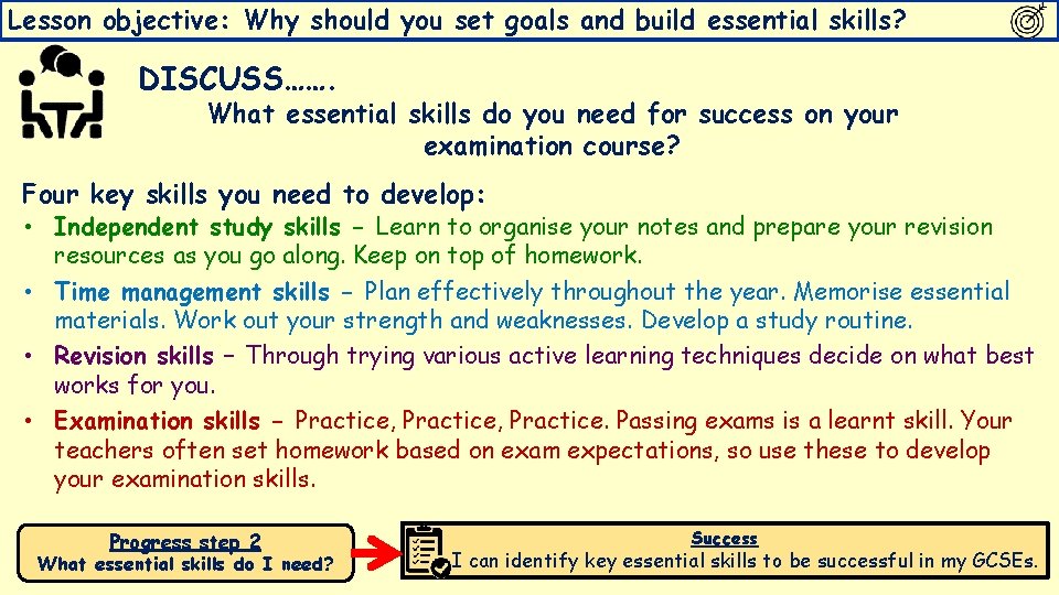 Why should you set goals and build essential
