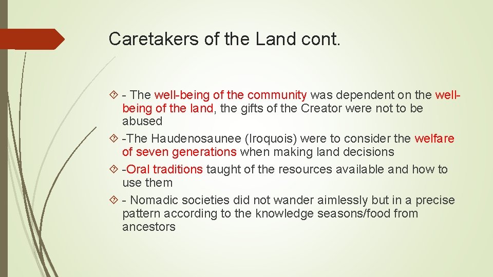 Traditional Worldviews of FN Peoples in North America