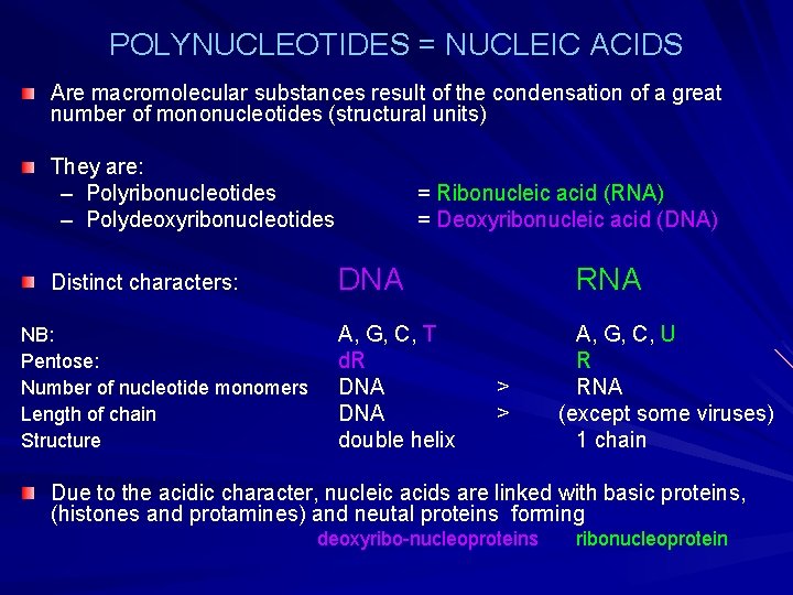 Medical Biochemistry Molecular Principles of Structural Organization of