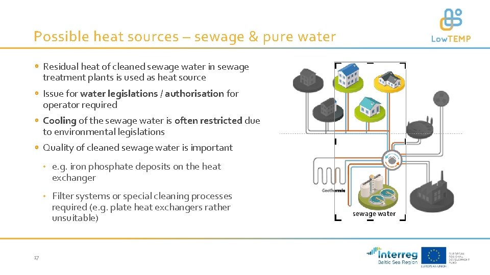 Large scale heat pumps Integration of multiple heat