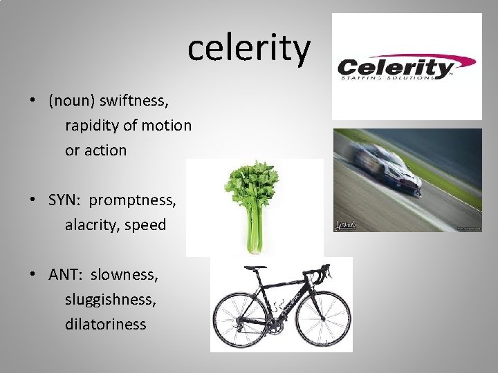 Vocabulary Qui z 100 ARY L U B