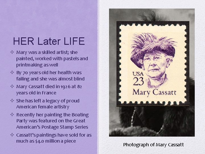 Self Portrait 1878 Mary Cassatt The American Impressionist