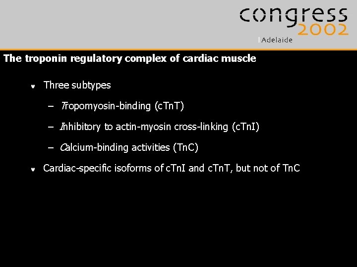 Relationship between cardiac troponinI levels and the need