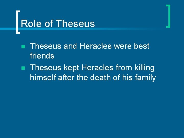 The Labors of Heracles Intro to Myth Birth