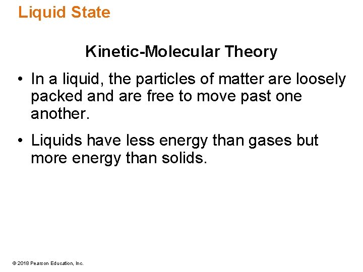 Lecture Presentation Chapter 3 Matter and Energy John
