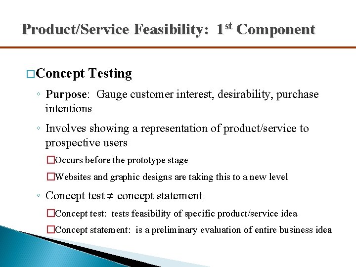 Introduction to Feasibility Analysis Chapter 3 What Is