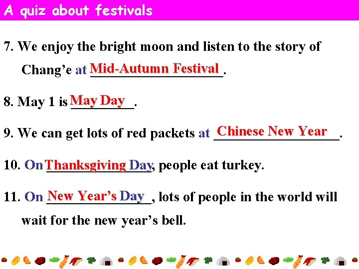 Unit 5 lets celebrate Western Festivals Christmas Chinese