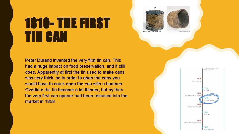 INNOVATION TIMELINE BY ISABELLA OHEARN 1760 ARKWRIGHTS WATER