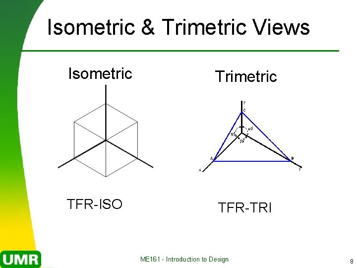 Engineering Drawings ME 161 Introduction to Design 1