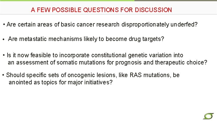 Accelerating Basic Cancer Research through Interdisciplinary Approaches ...