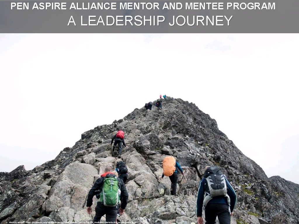 PEN ASPIRE ALLIANCE MENTOR AND MENTEE PROGRAM A