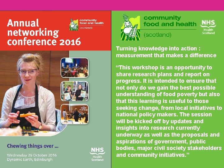 Turning knowledge into action measurement that makes a