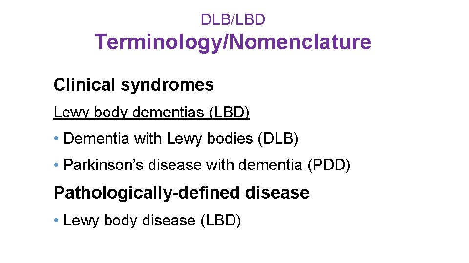 SPARK Lewy Body Dementia A Primer Session Learning