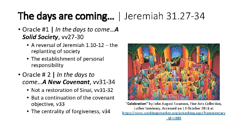 A New Covenant A New Torah Jeremiah 31