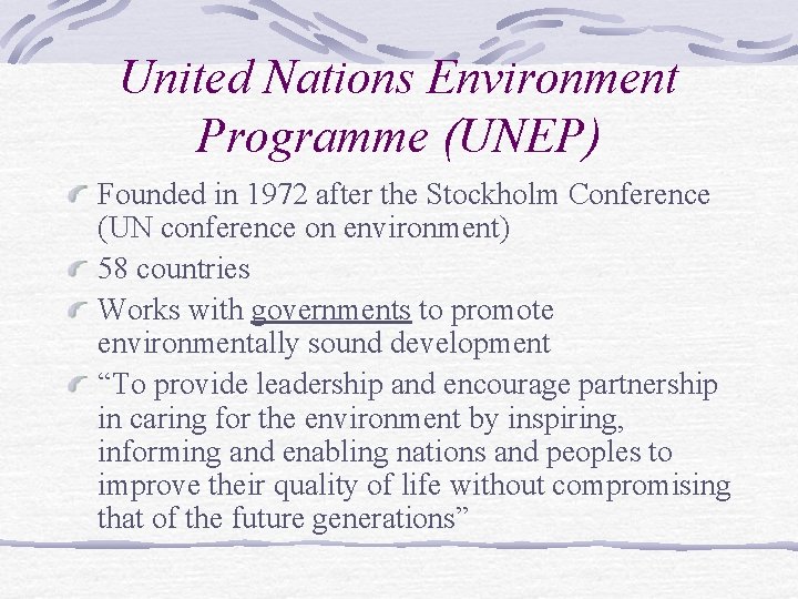 Conservation of Biodiversity Conservation of Biodiversity International ...