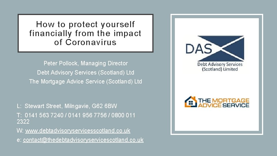 How to protect yourself financially from the impact