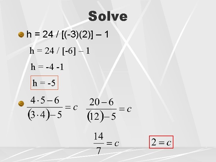 Applied Algebra B Lesson 3 4 Equations Objective