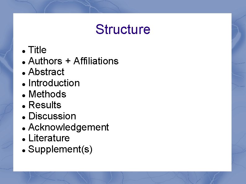 Writing a scientific paper Rainer Heintzmann LeibnizIPHT Jena
