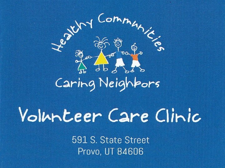 Brief History of the VCC The Volunteer Care