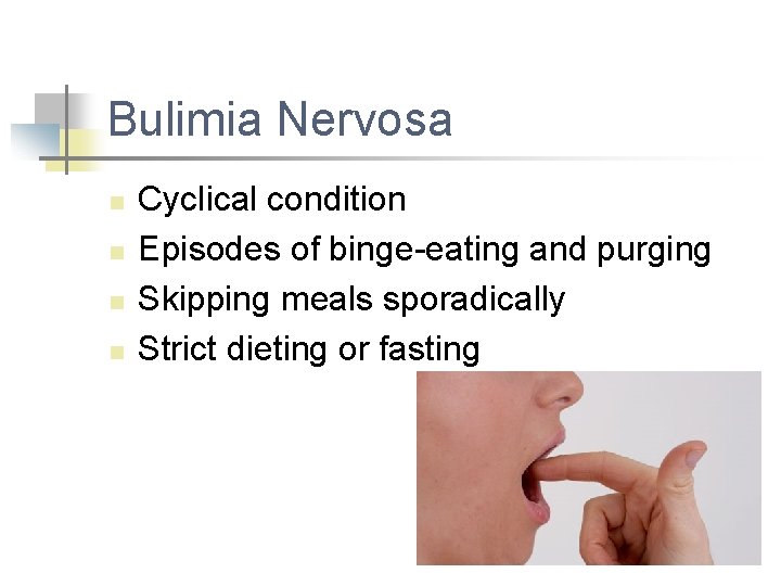 Eating Disorder West Coast University NURS 204 December